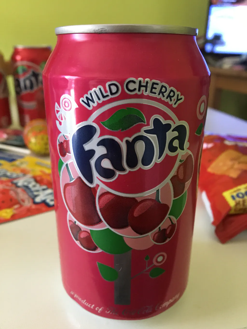 Fanta Wild Cherry - bevanda alla ciliegia selvatica da 355ml – American ...