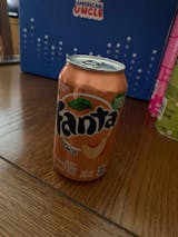 Fanta Peach, soda alla pesca da 355 ml