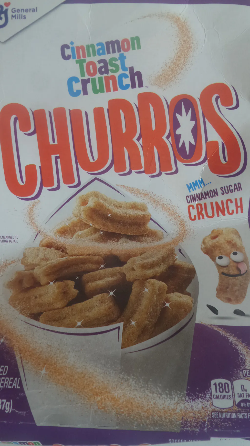 Cinnamon Toast Crunch Churros Cereal - cereali Churros alla cannella da ...