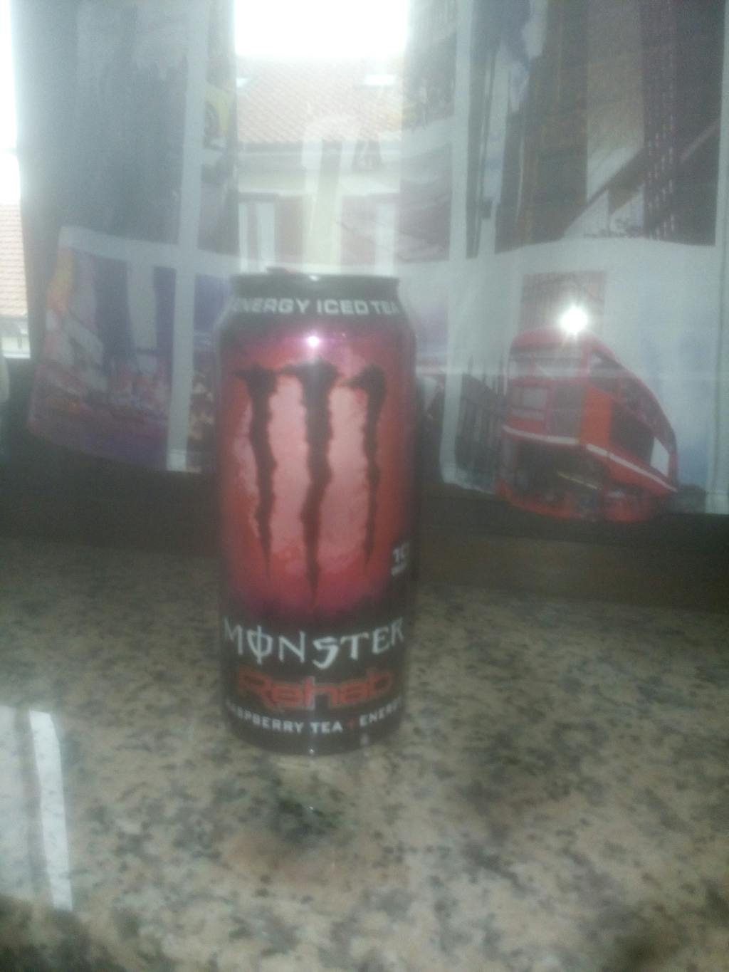 Monster Rehab Raspberry Tea - energy drink al tè ai lamponi da 458 ml ...