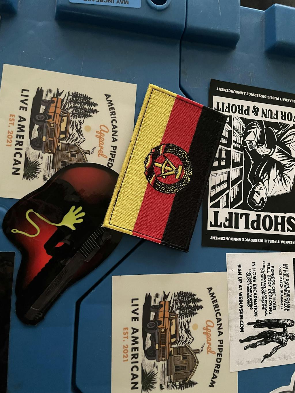 East German Flag Velcro Patch – Americana Pipedream Apparel