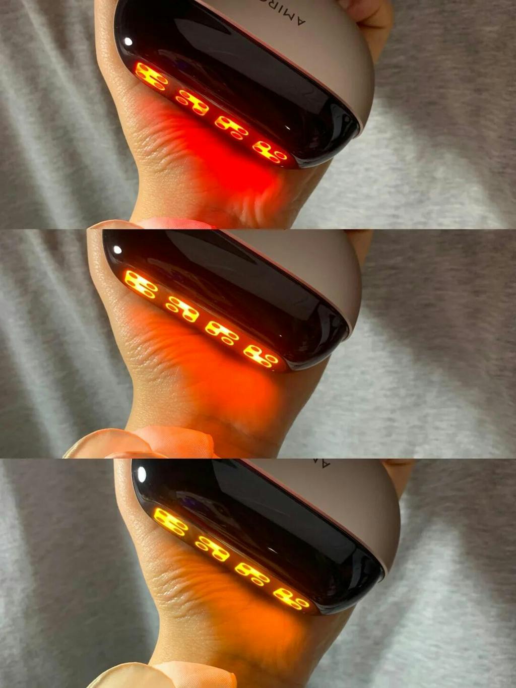 AMIRO GlowBooster Microcurrent LED Facial Device