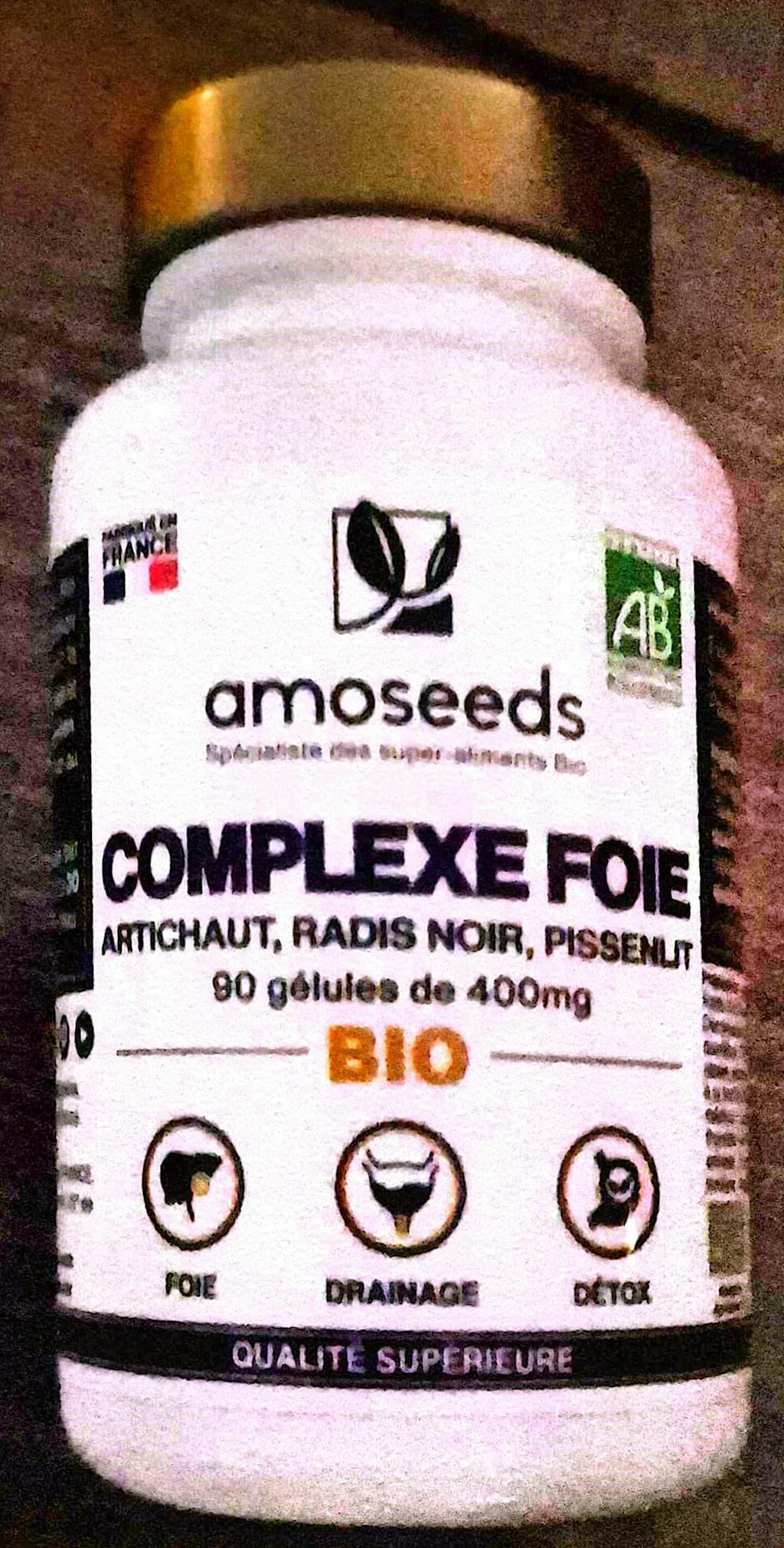 Complexe Détox Foie Bio | 90 gélules | Qualité Supérieure – amoseeds