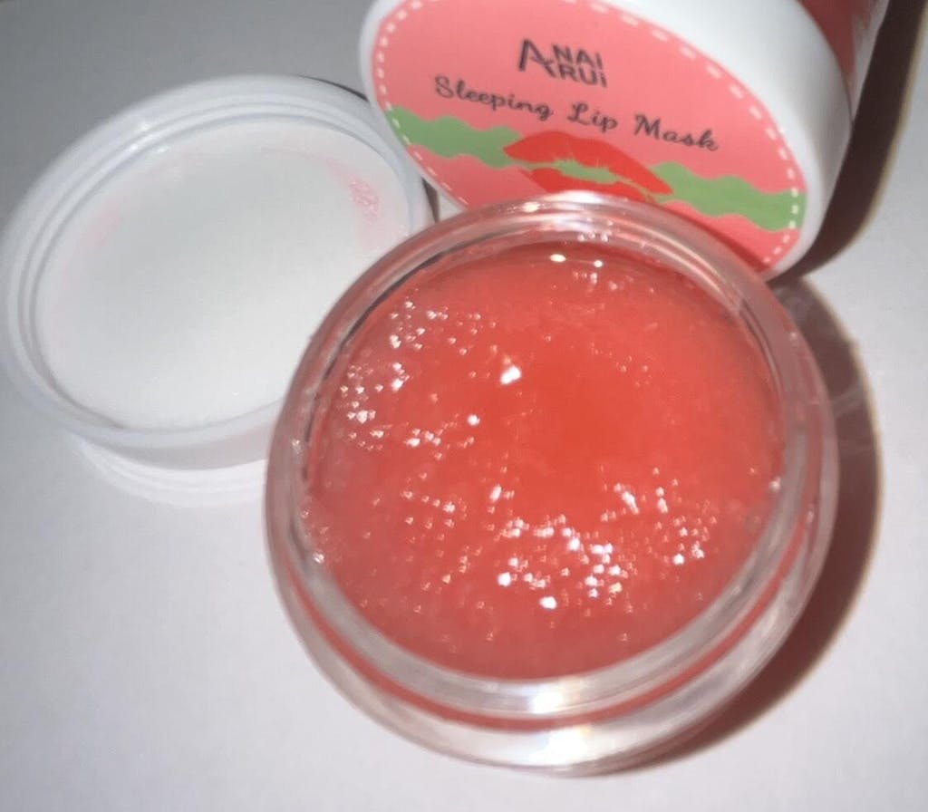 ANAIRUI Watermelon Lip Balm Mask & Lip Scrub Set for Hydrate & Soft Lip