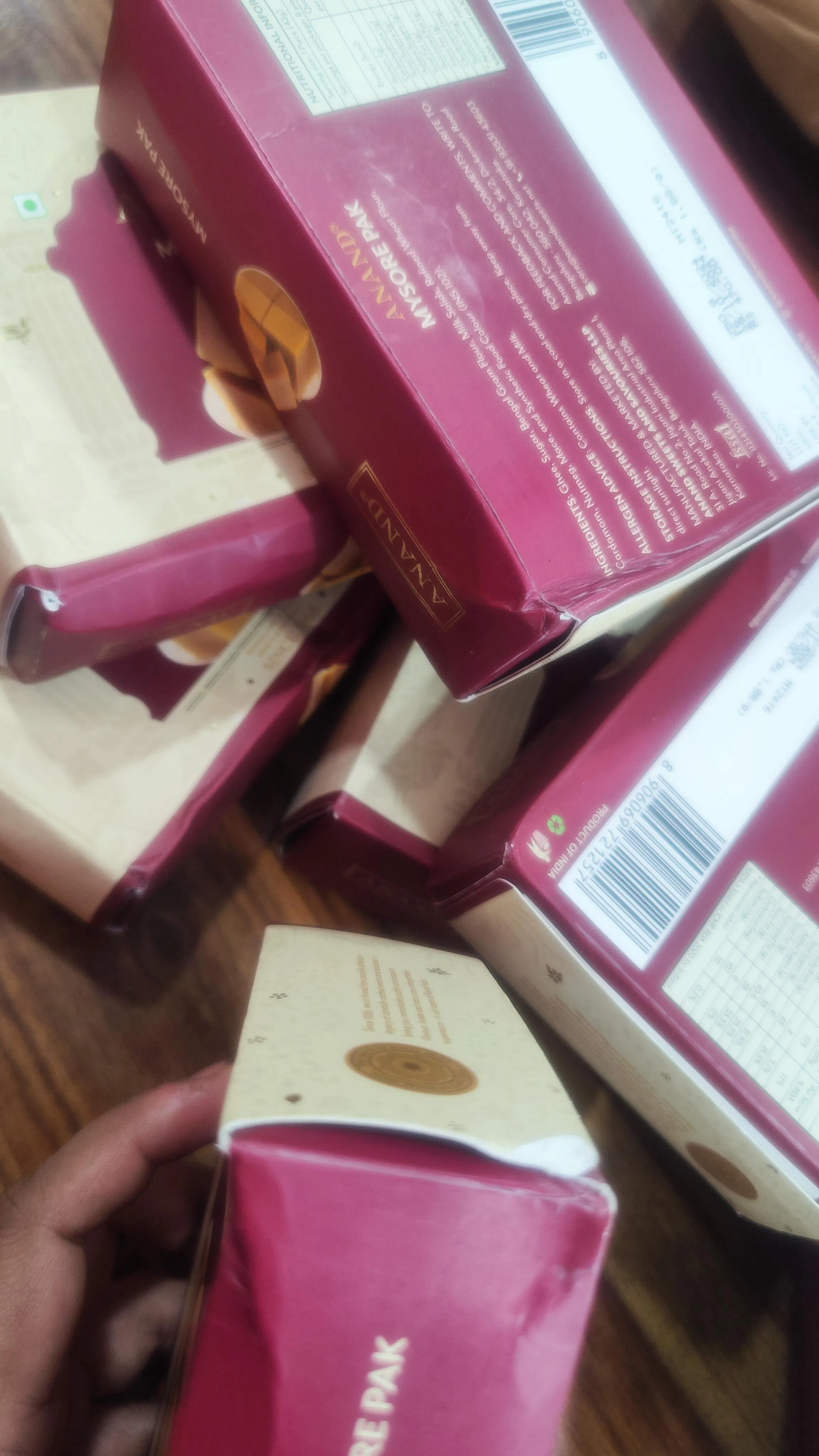 Buy Mysore Pak Online - Anand Sweets & Savouries