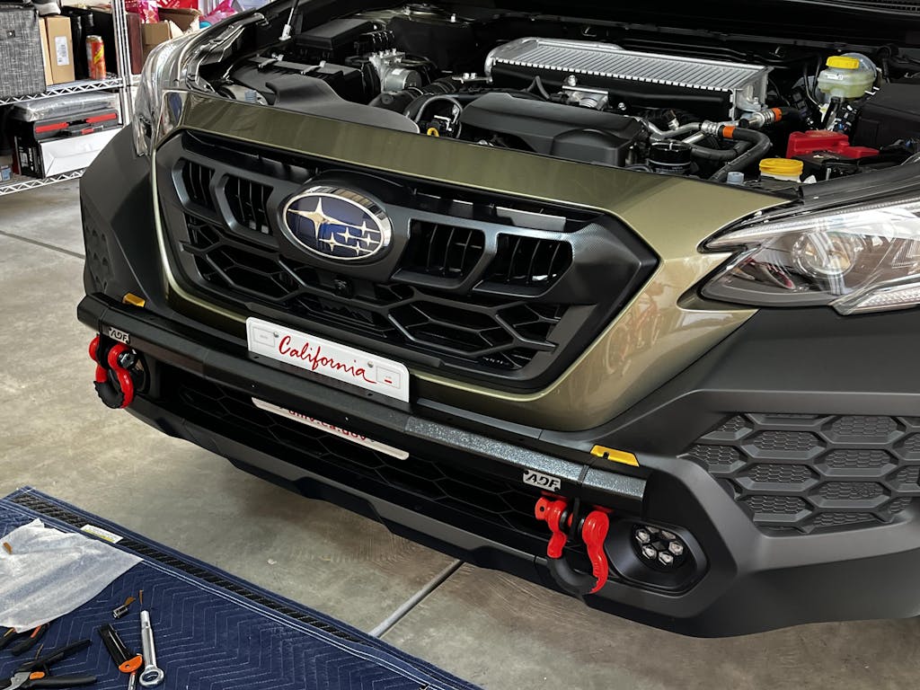 2022-2024 Subaru Outback Wilderness Bumper Bar 2.0 – Anderson Design ...