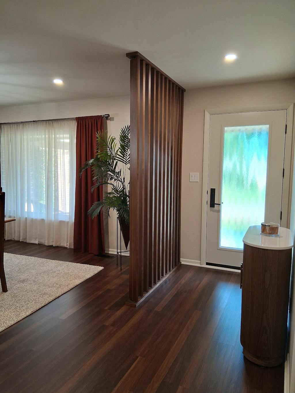 Mid-Century Modern Wood Slat Room Dividers | Hardware Included – andor ...