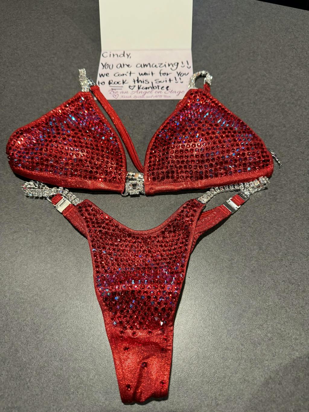 Dark Unique Competition Suits for NPC Bikini Wellness Competitors ...