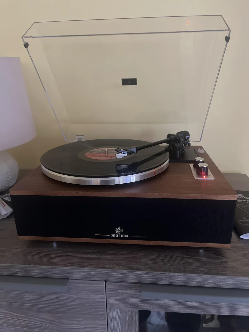 Angels Horn H019: High-Quality Vintage Record Player for Audiophiles ...
