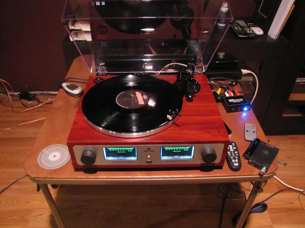 Angels Horn AH6 Turntable HiFi System - Premium Record Player with ...