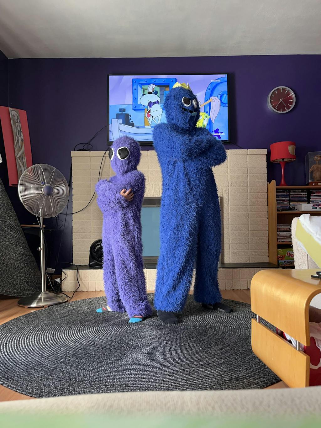 Rainbow Friends Purple Costume