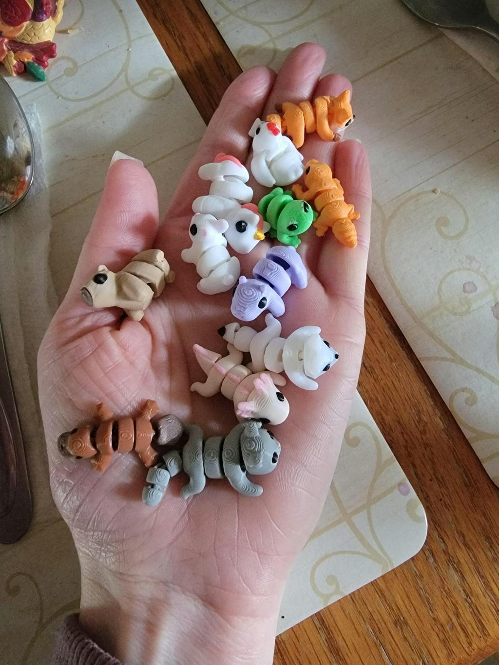 Mini Animals (Small) - Micro Minis | Pick Your Own | Articulated Fidge – Animon Studios