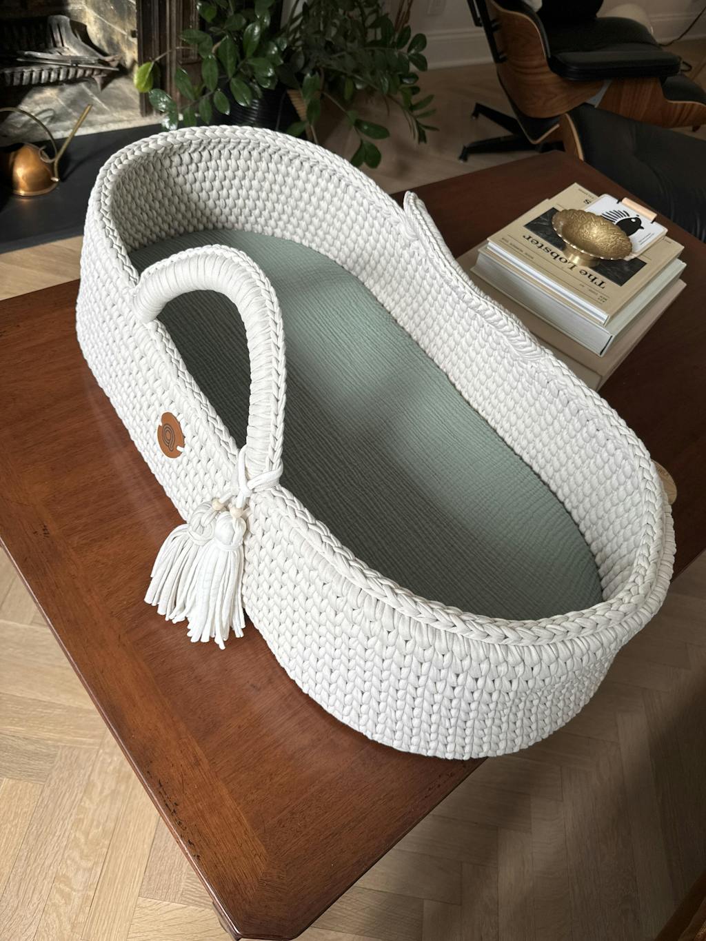 Baby Moses Basket Standard | Unique, Safe, Handmade by Anzy Home