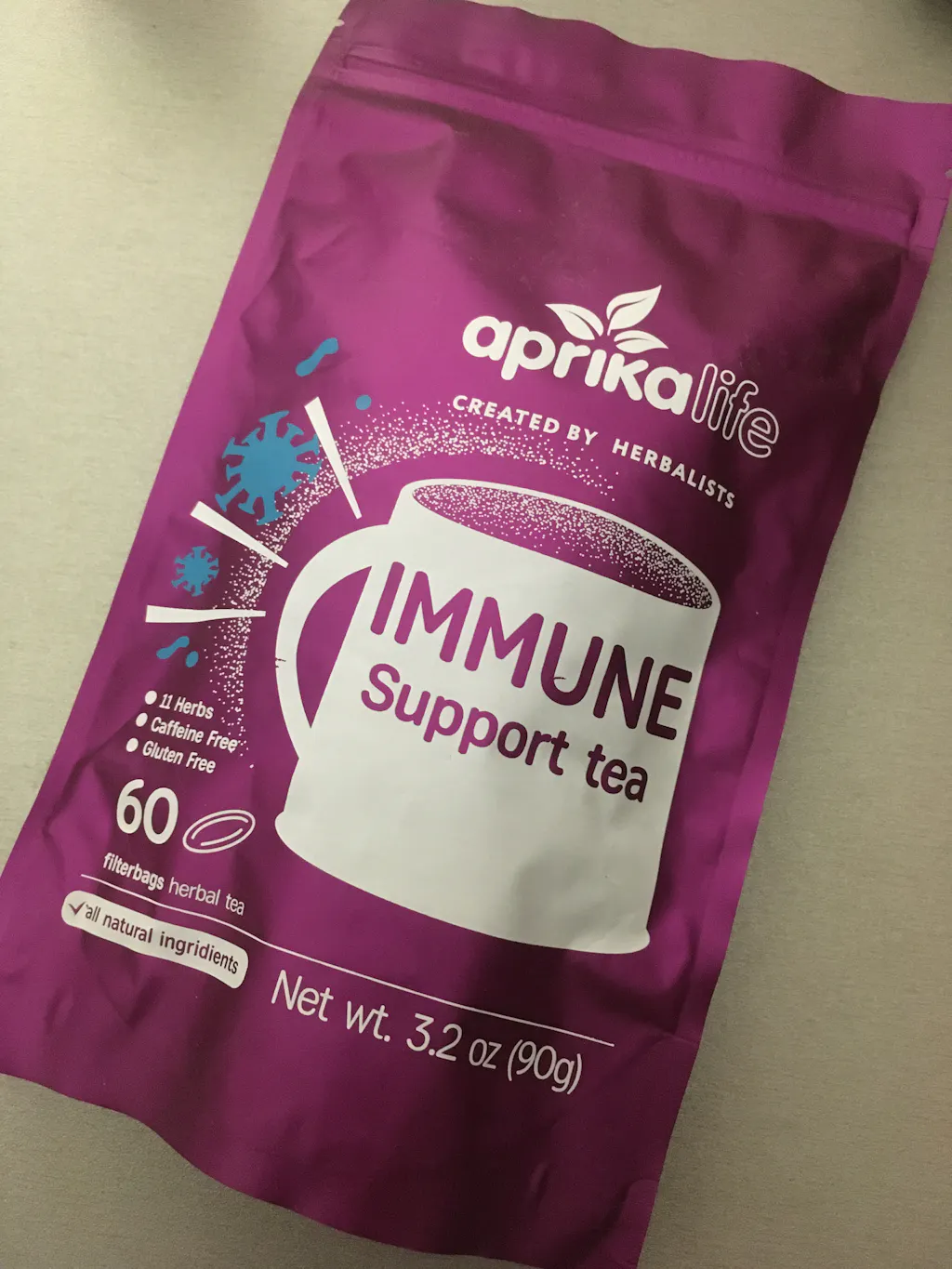 Immune System Support Herbal Tea, 60 Bags – Aprika Life
