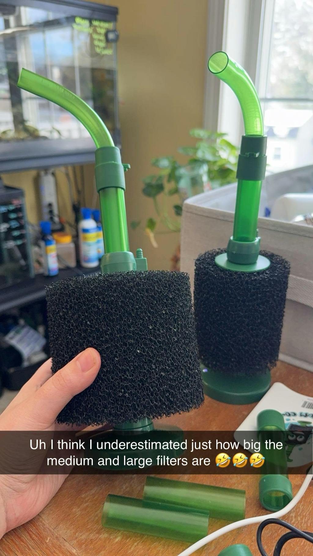 Coarse Sponge Filter | Aquarium Filter for Fish Tanks | Fish Filter ...