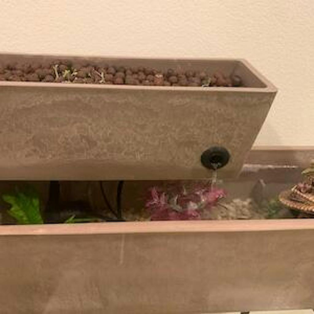 Aquaponics Hydroponics Garden Kit - AquaSprouts Fountain Pond System
