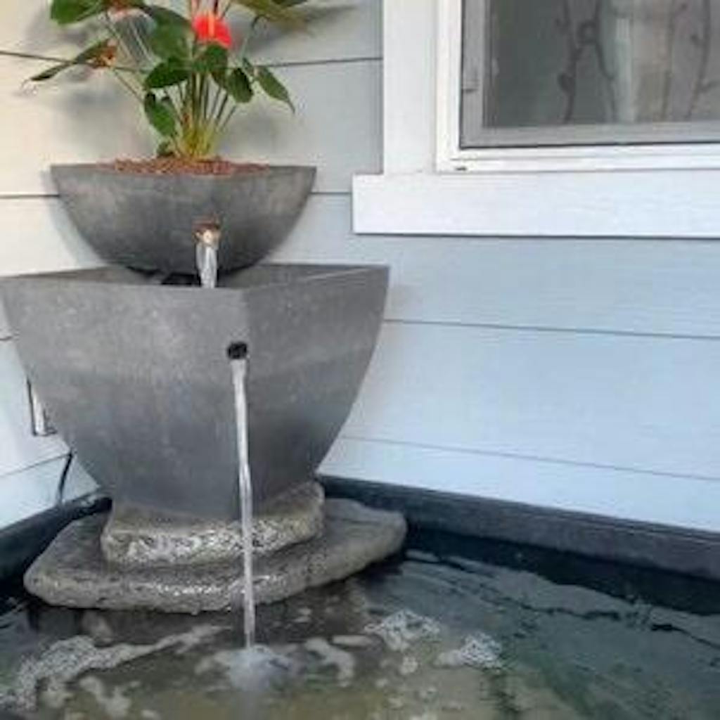 AquaSprouts Fountain - Aquaponics Hydroponics Garden System, Pond Kit