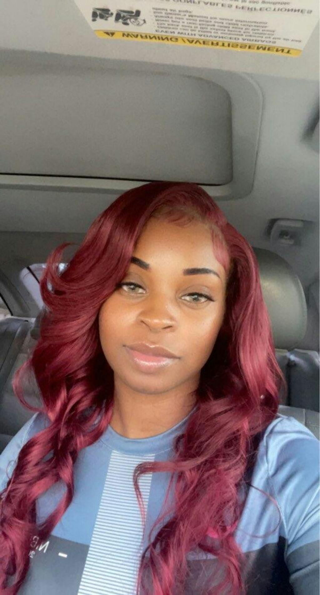 99J Red Body Wave Hair 13*4/4*4 Lace Front Glueless Closure Wigs Body ...