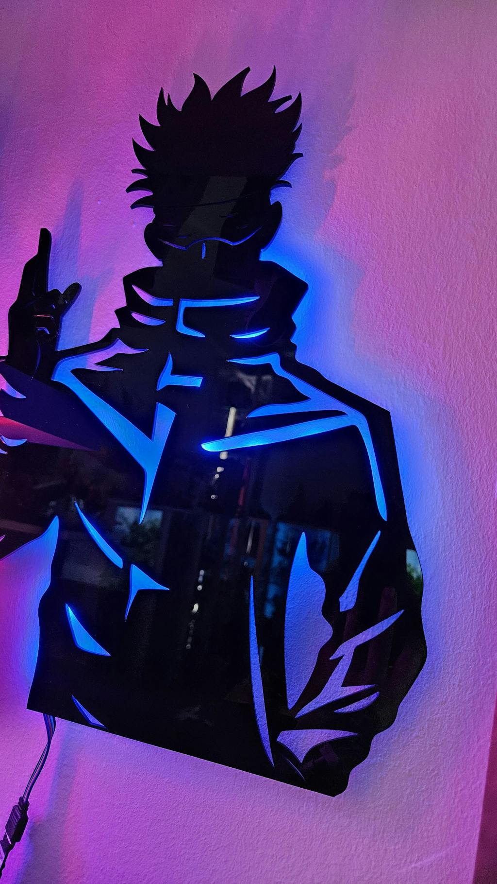 Jujutsu Kaisen - Satoru Gojo v2 - Anime Silhouette Light