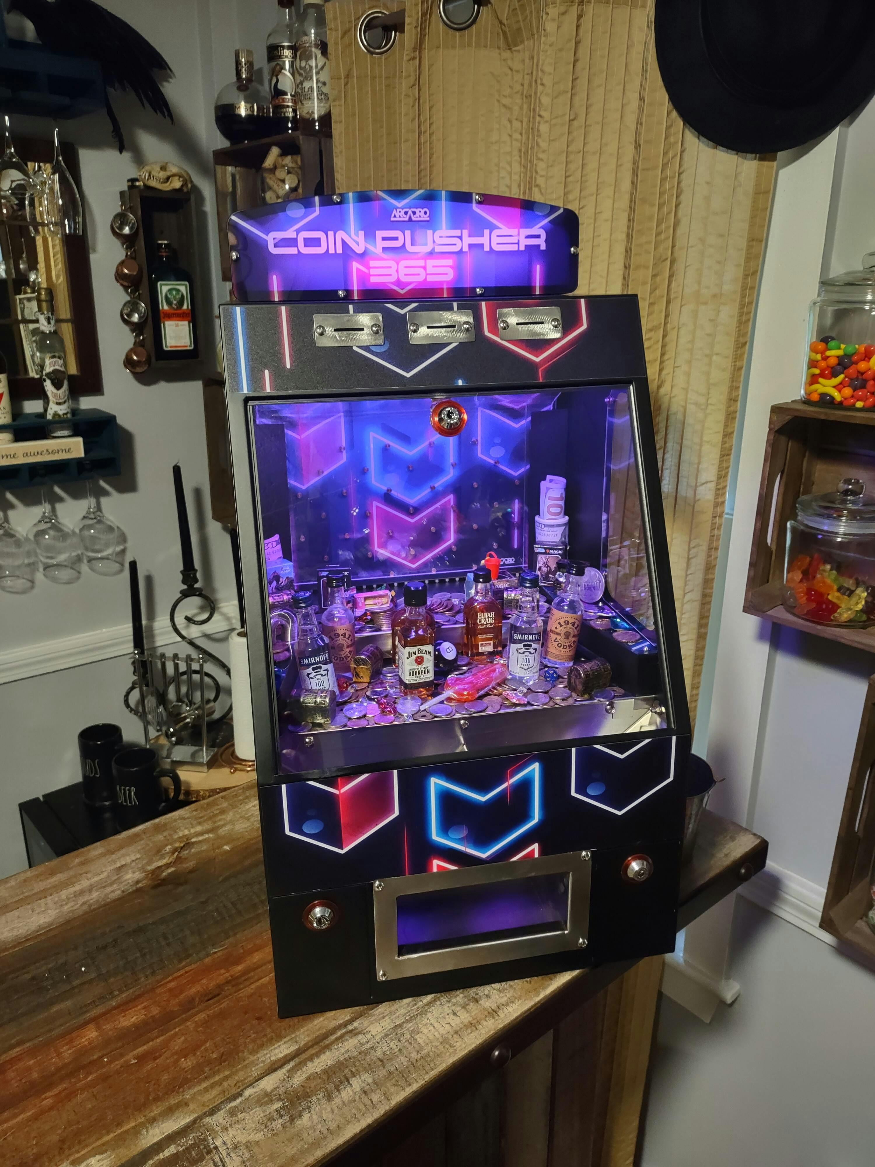 Coin Pusher 365 Tabletop Arcade Game - by Arcadro