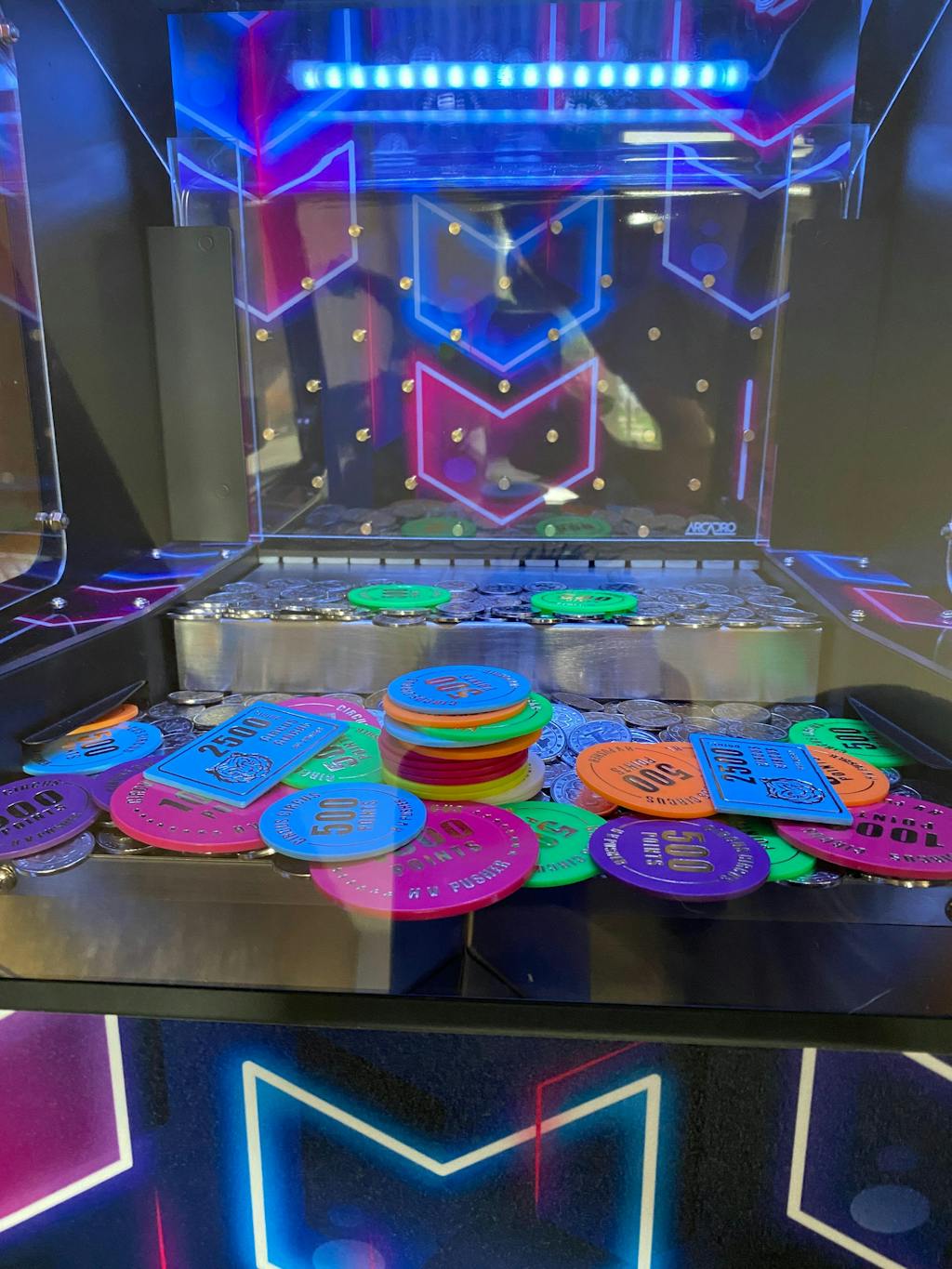 Coin Pusher 365 Tabletop Arcade Game - by Arcadro