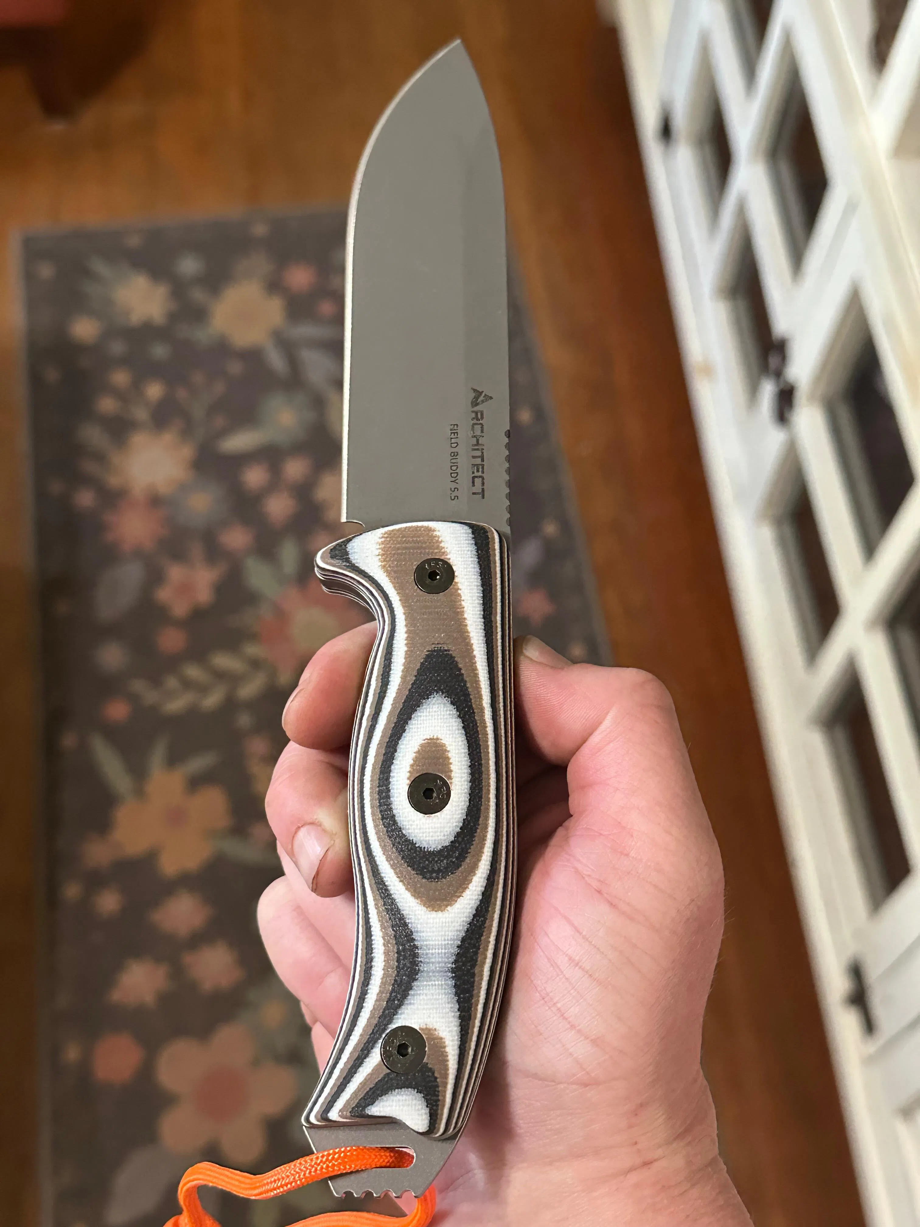 Architect® AK 5.5 Blade Only - Uncoated MagnaCut Steel - High Saber ...
