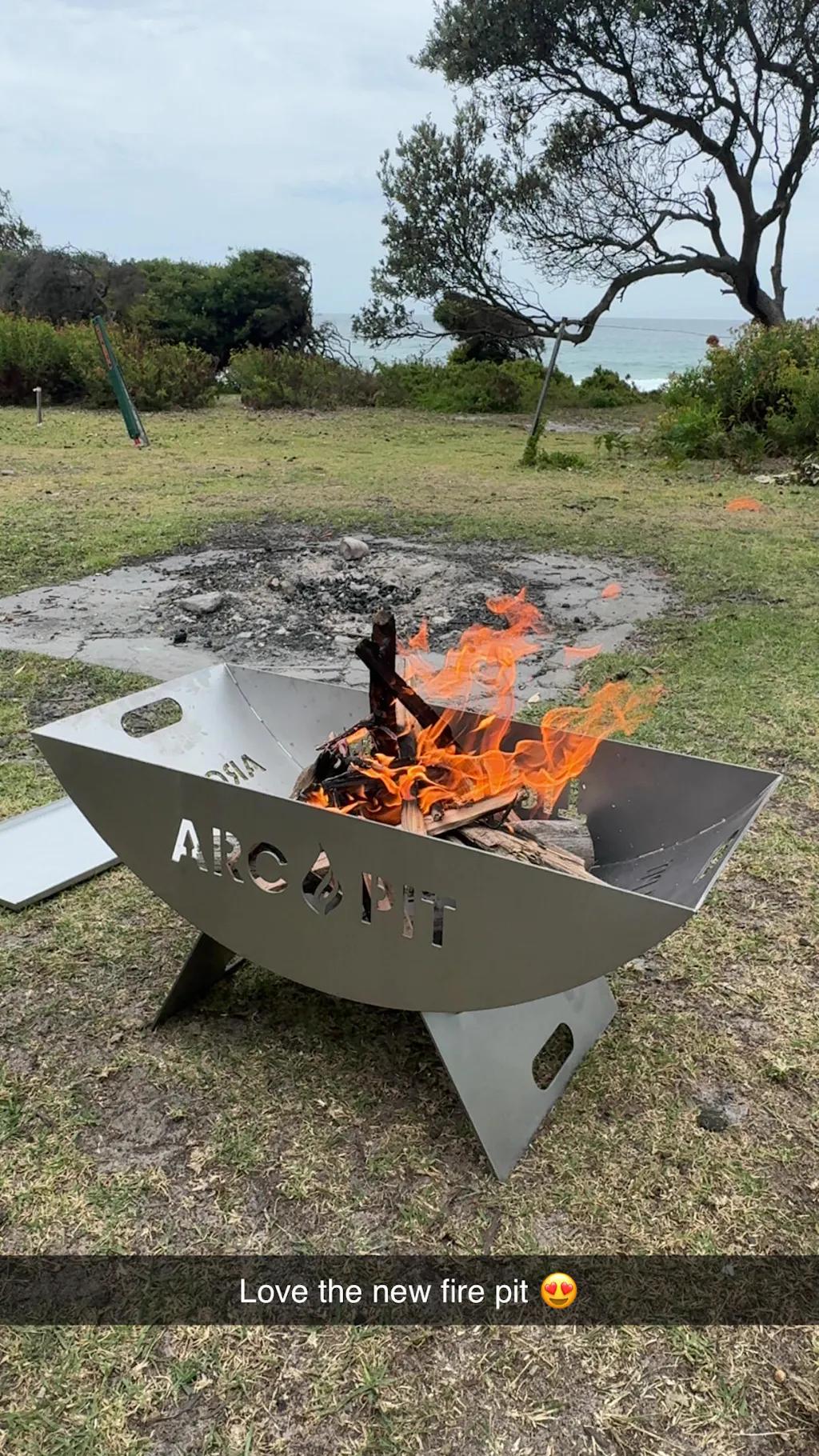 ArcPit XL - Portable Fire Pit