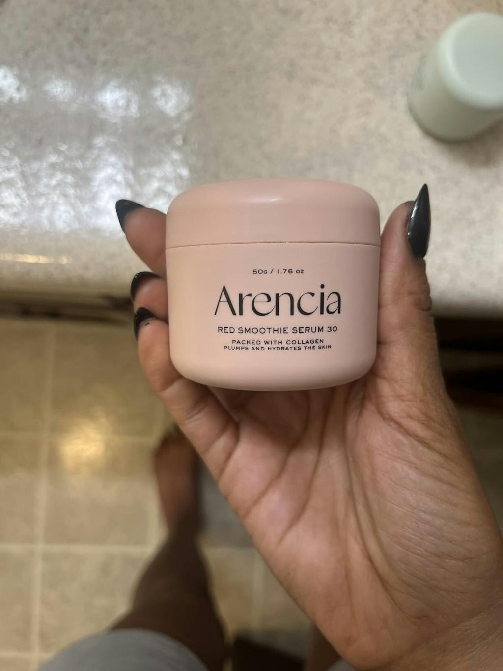 Arencia Overnight Red Smoothie Face Mask Serum, Glowing & Soothing wit