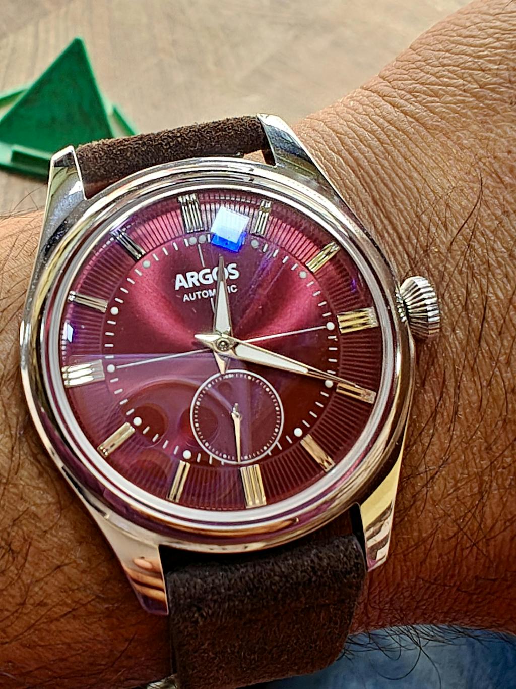 Argos Apollo III Onyx Black Gold Two Tone with Golden Jubilee Bracelet ...