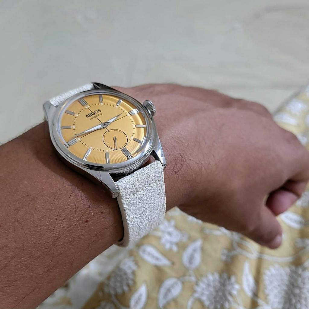 Argos Apollo III - Olive Green Silver with Jubilee Bracelet – Argos Watches