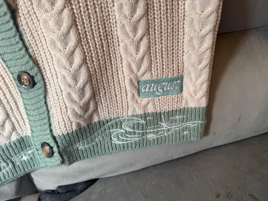 August Cardigan – Ari Embroidery Studio