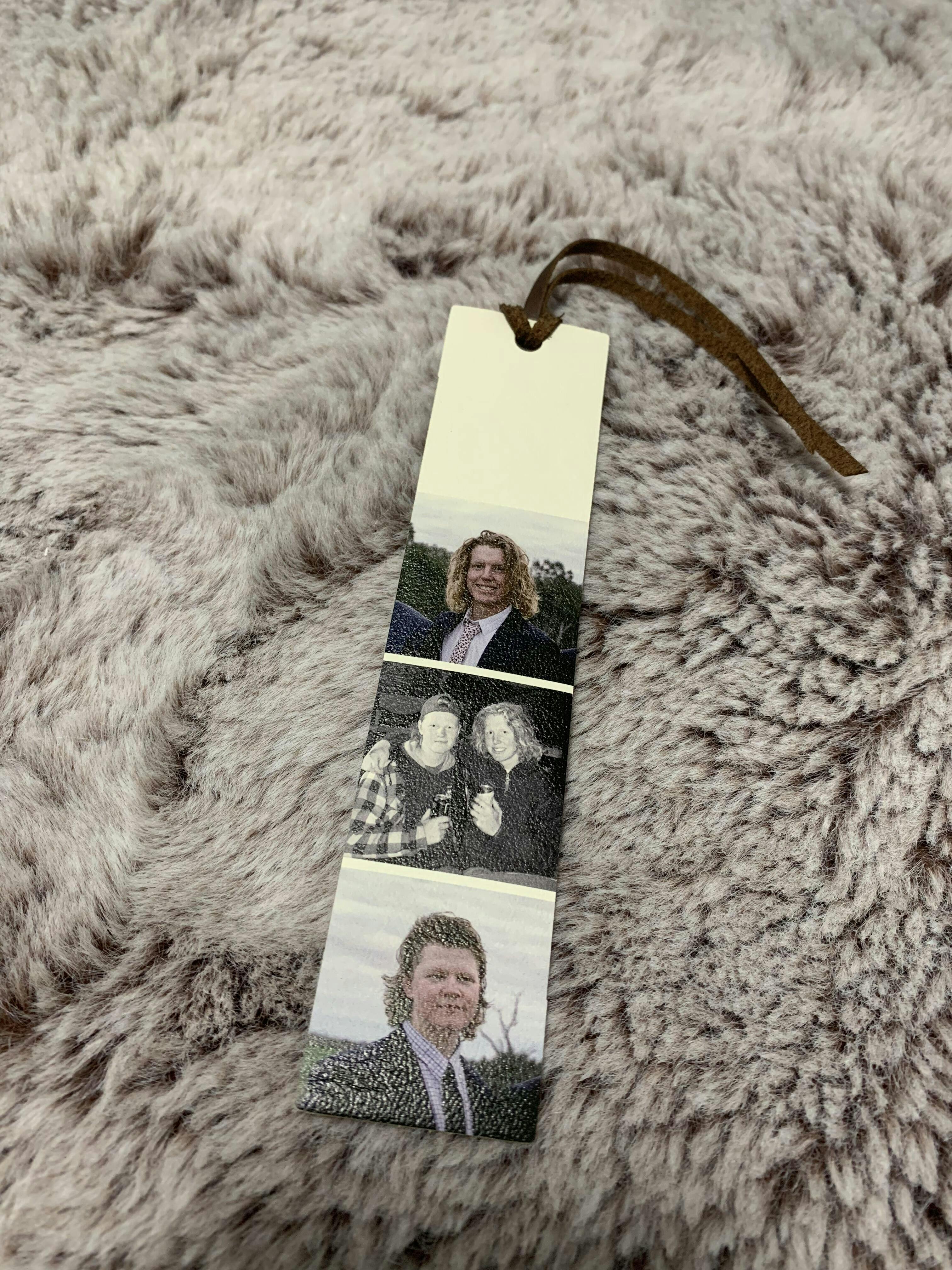 Photo Strip Leather Bookmark | Arlo & Co