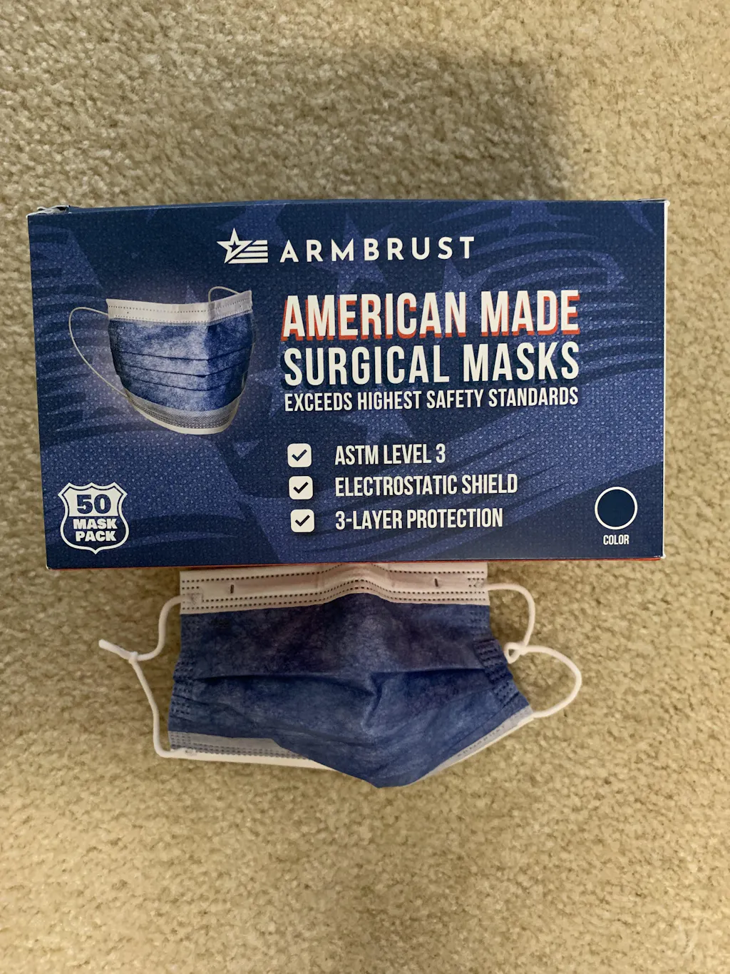 USA-Made Surgical Masks - Armbrust American
