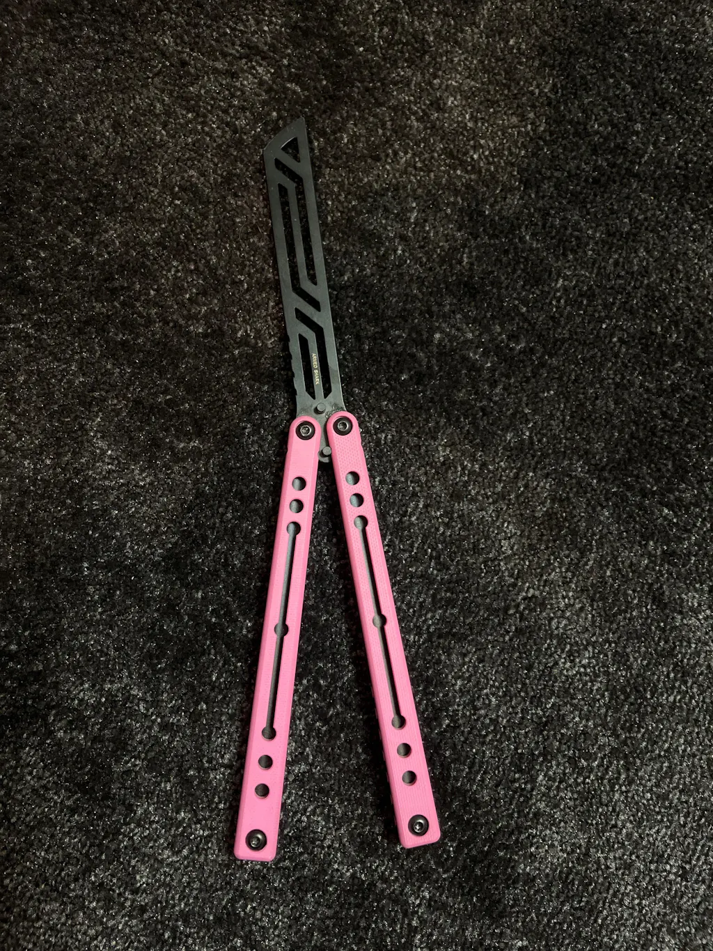 Armed Shark Nautilus V2 7075 Balisong Butterfly Trainer Knife