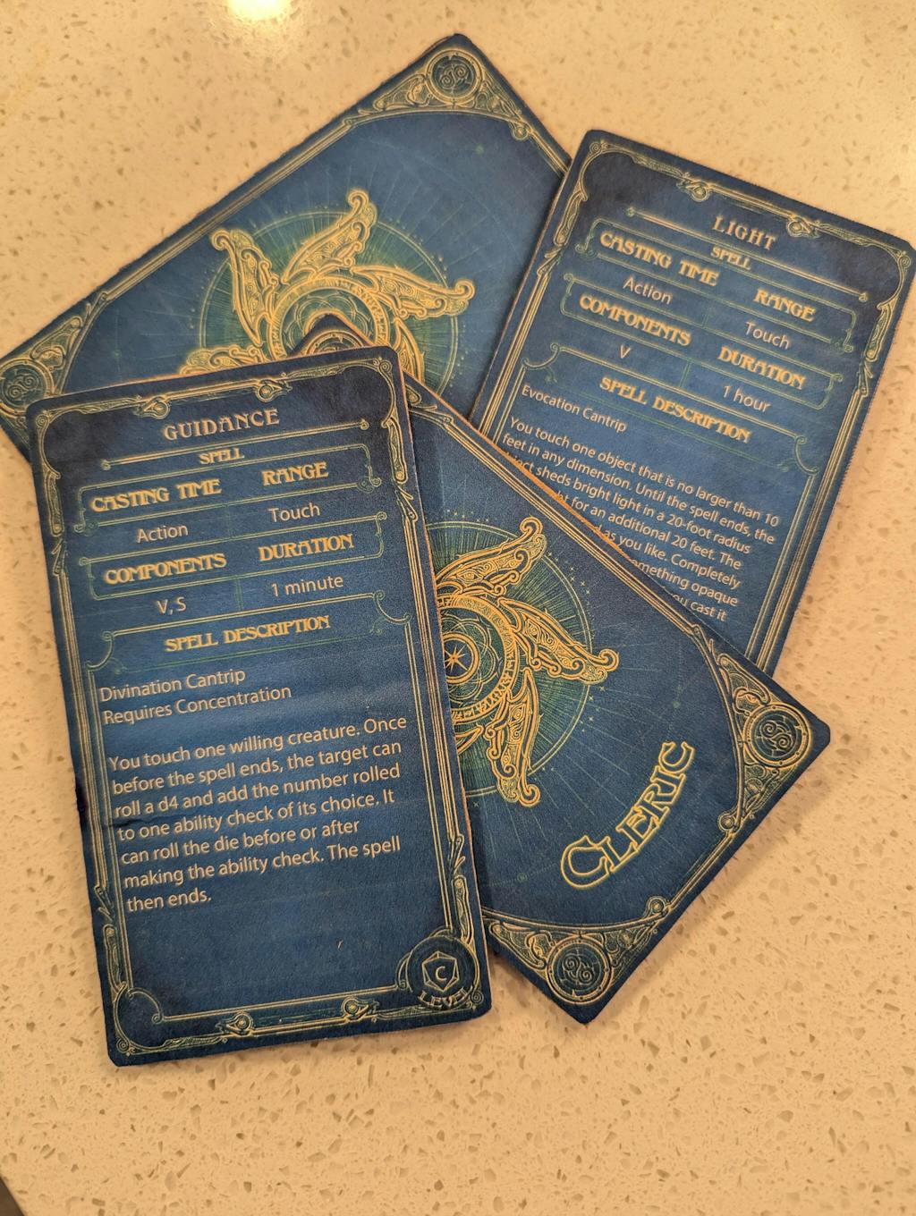 Wizard Spell Cards - D&D 5e Spell Cards - Fillable PDF