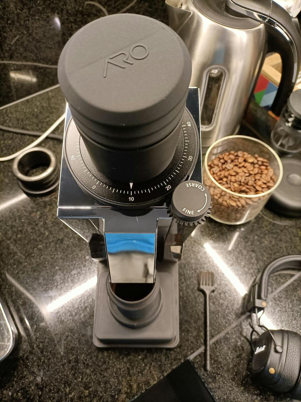 ARO Espresso™ Aluminum Grinder Setting Dial for Eureka Mignon | Solid