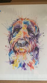 Unique Animal & Dog Art Prints, Artwork, Greeting Cards, Pet Portraits ...