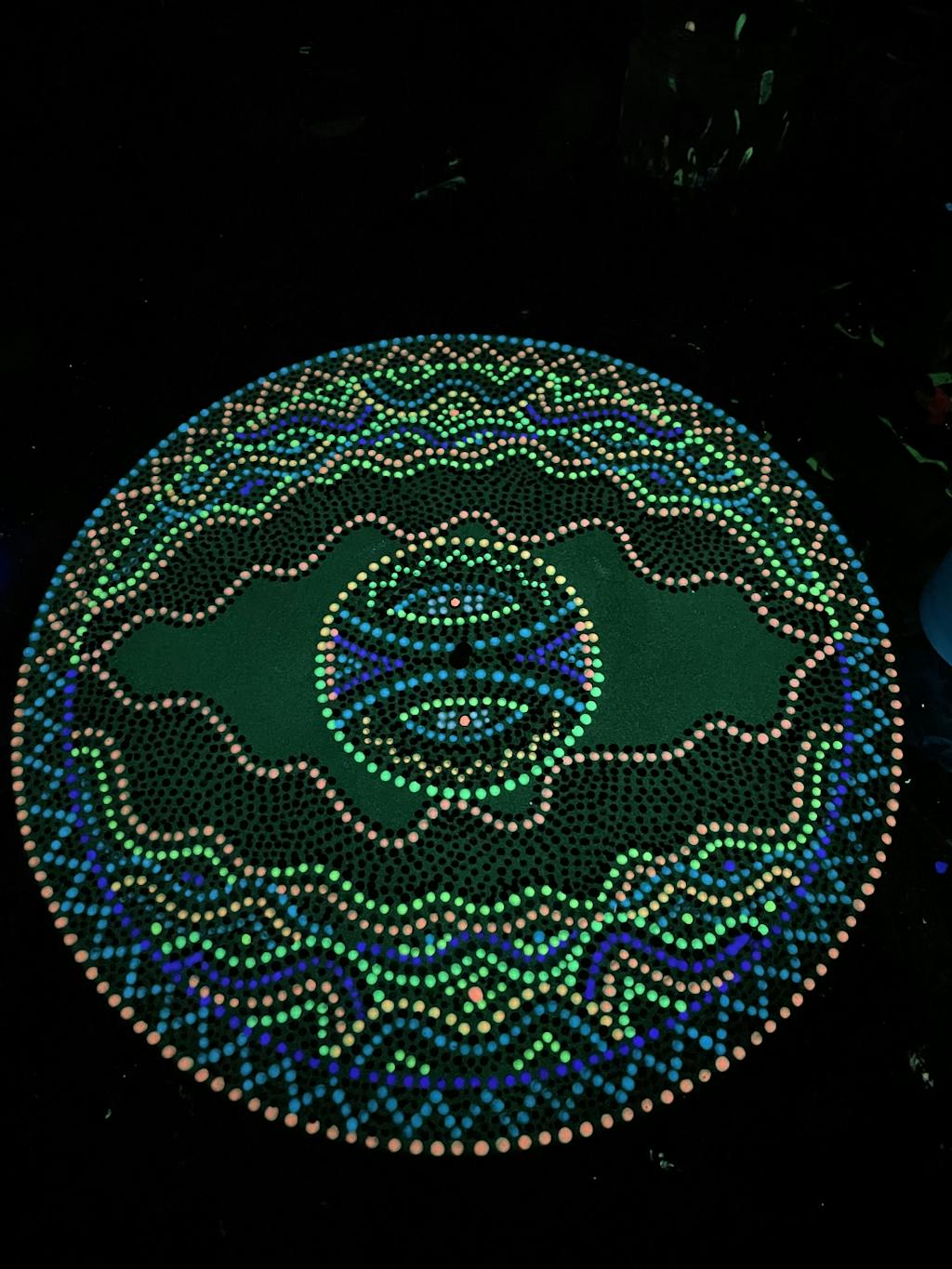 Glow In The Dark Paint - Fluorescent Blue Glow Paint – Art 'N Glow