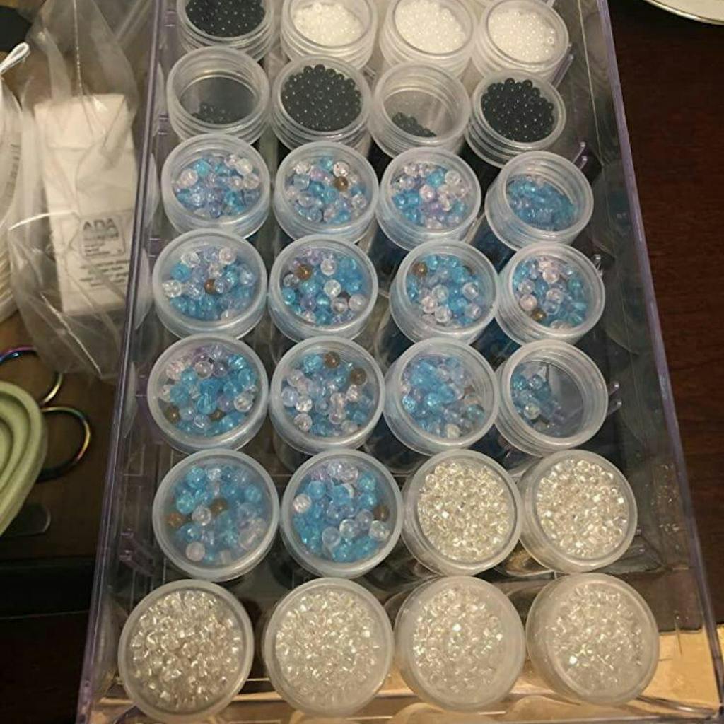 DIY Beads & Drills Stackable Storage Containers for Diamond Art | Artdot®