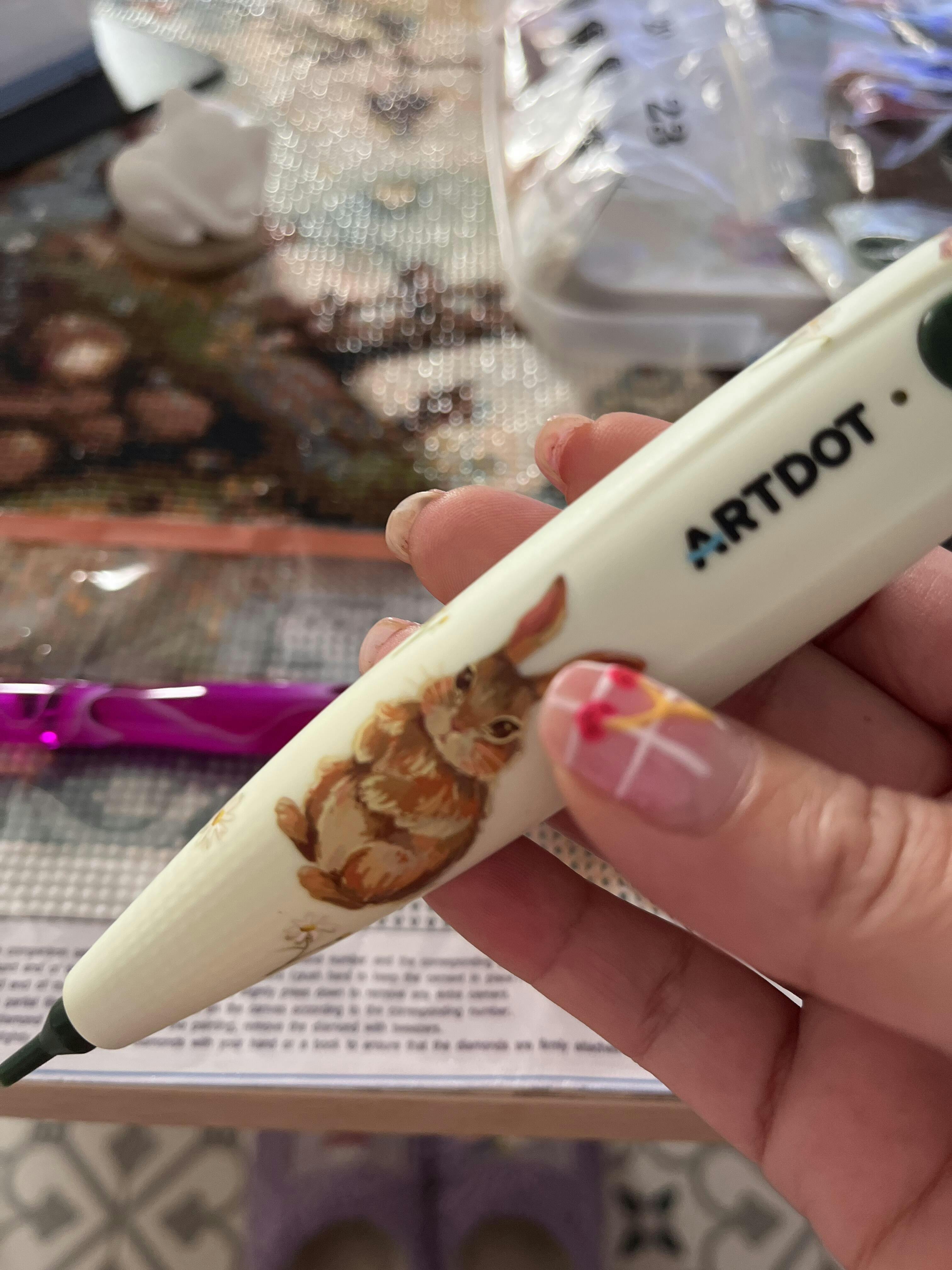 Electric Diamond Painting Pen | Wireless Diamond Art E-Painter | Artdot