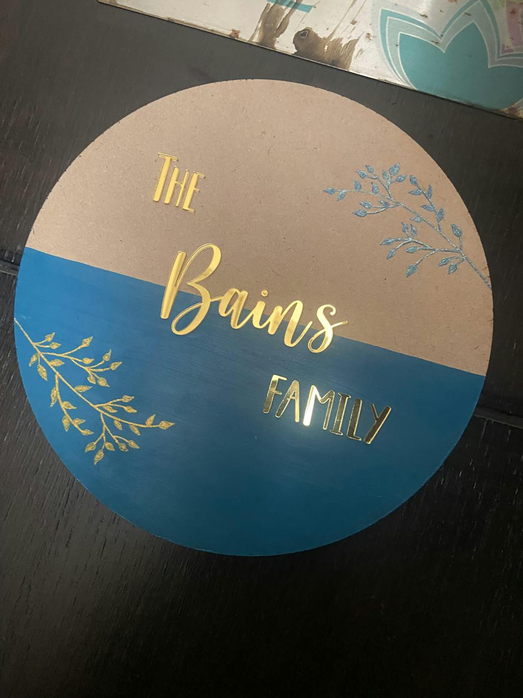 Acrylic Name Cutout – Arteanu By Anushka