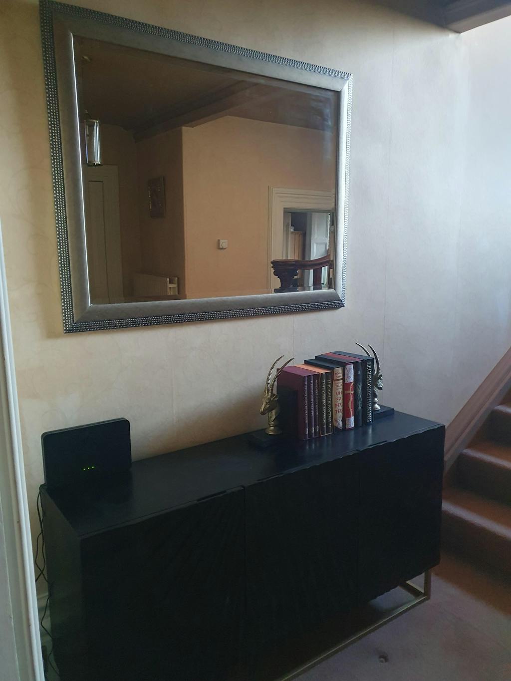 Scorpion Solid Mango Wood Sideboard with Elaborated 3d Carvings 140 cm ...