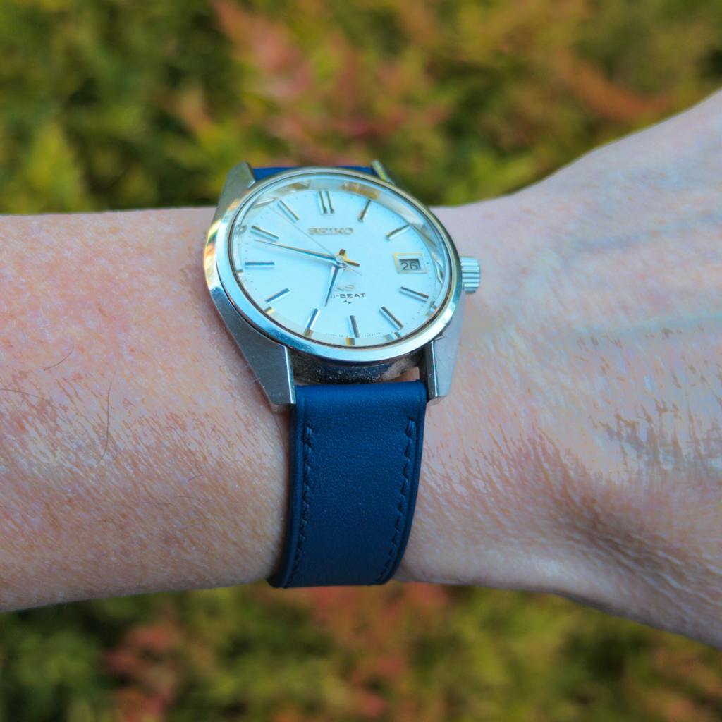 Light Taupe Chèvre Leather Strap