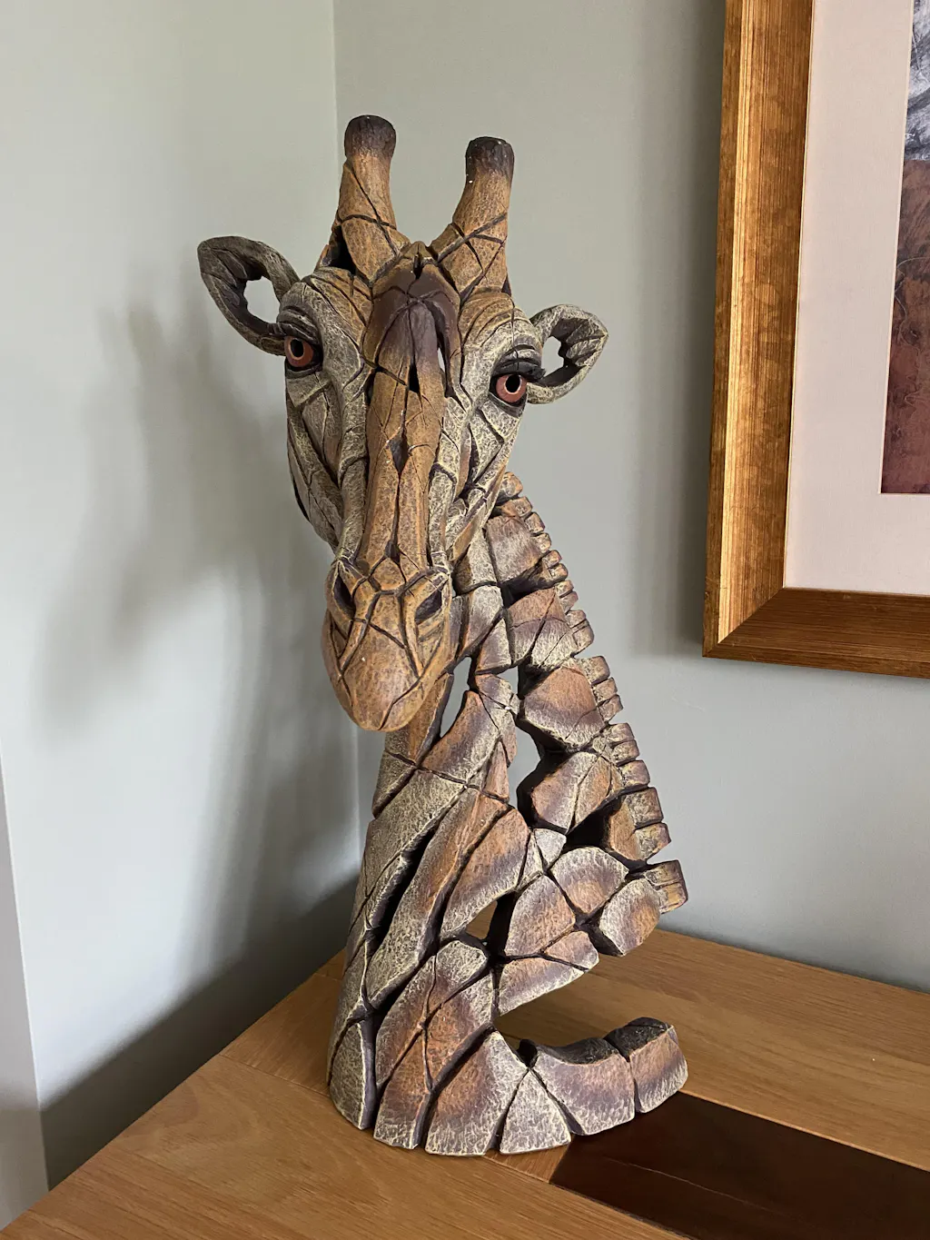 Giraffe Bust from Edge Sculpture by Matt Buckley – Artworx Gallery