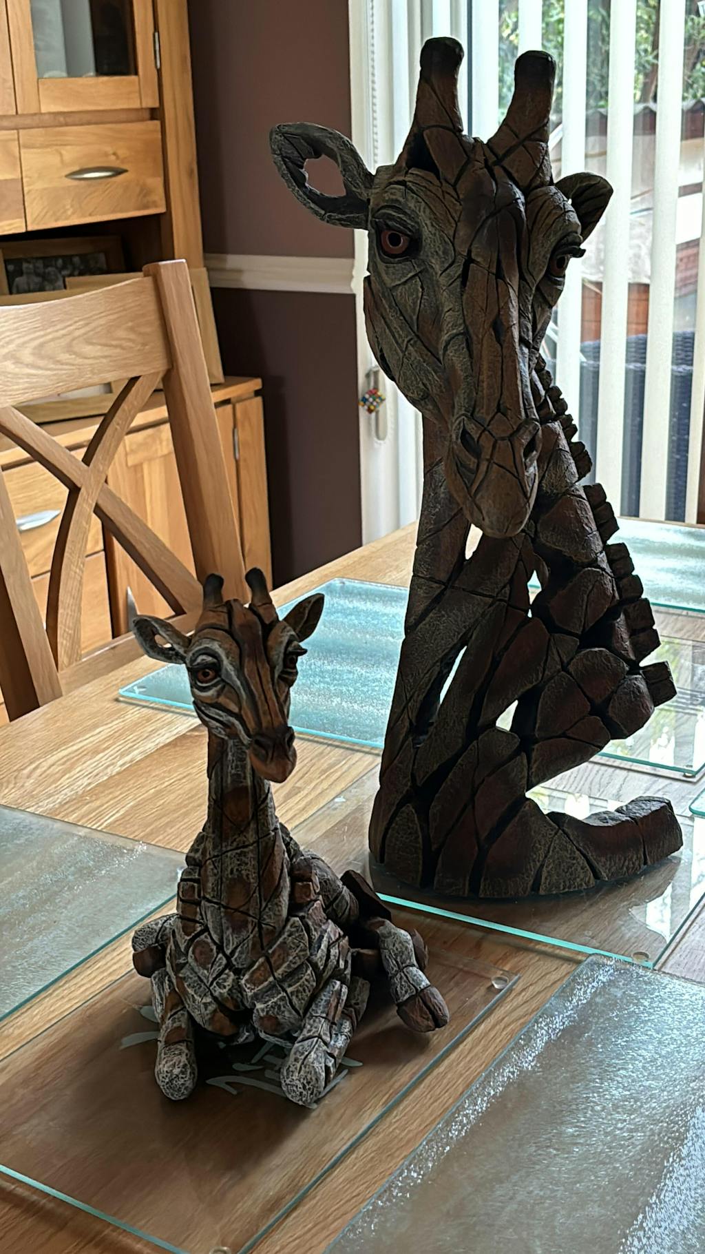 Edge Sculpture Giraffe Calf by Matt Buckley – Artworx Gallery