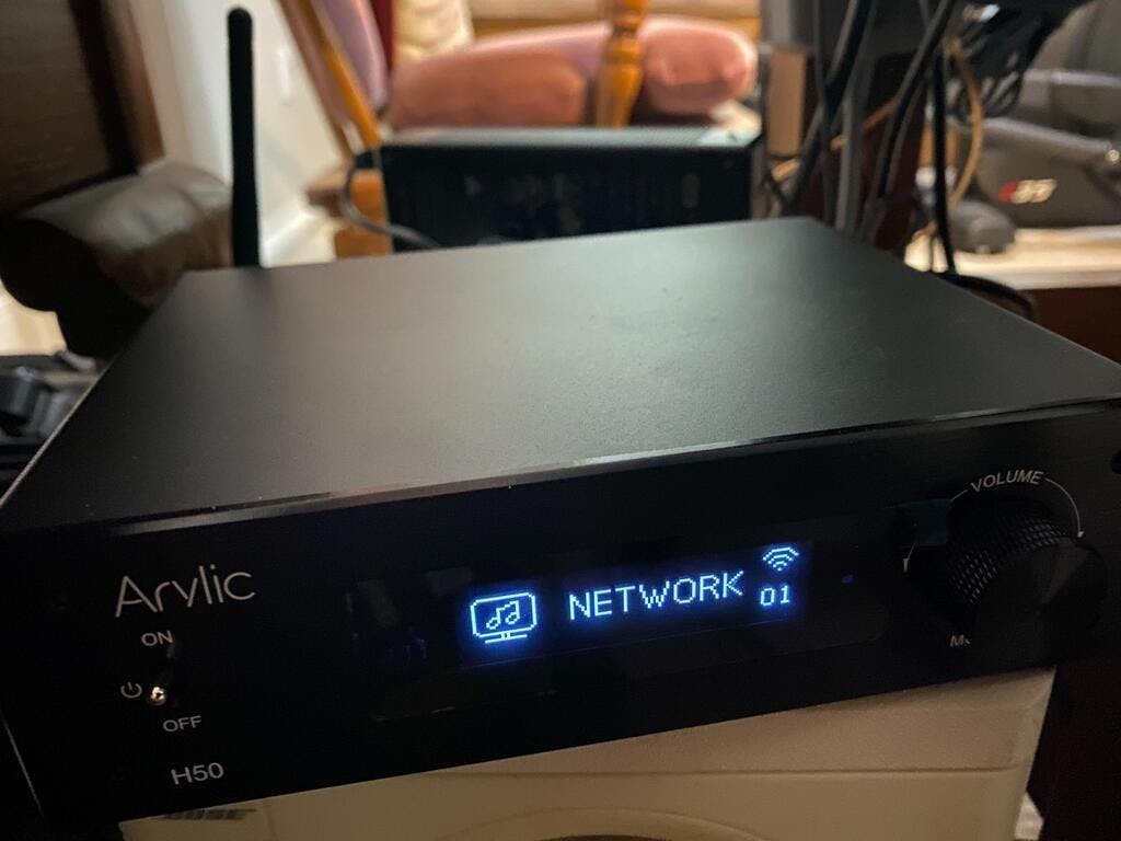 Arylic® H50 Wireless Airplay 2 Amplifier & Alexa Amplifier