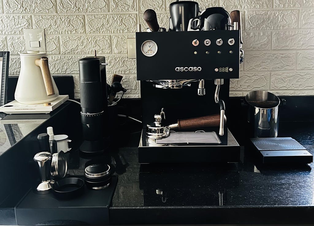 Ascaso Steel DUO PLUS PID Programmable Espresso Machine - Black – AscasoUSA