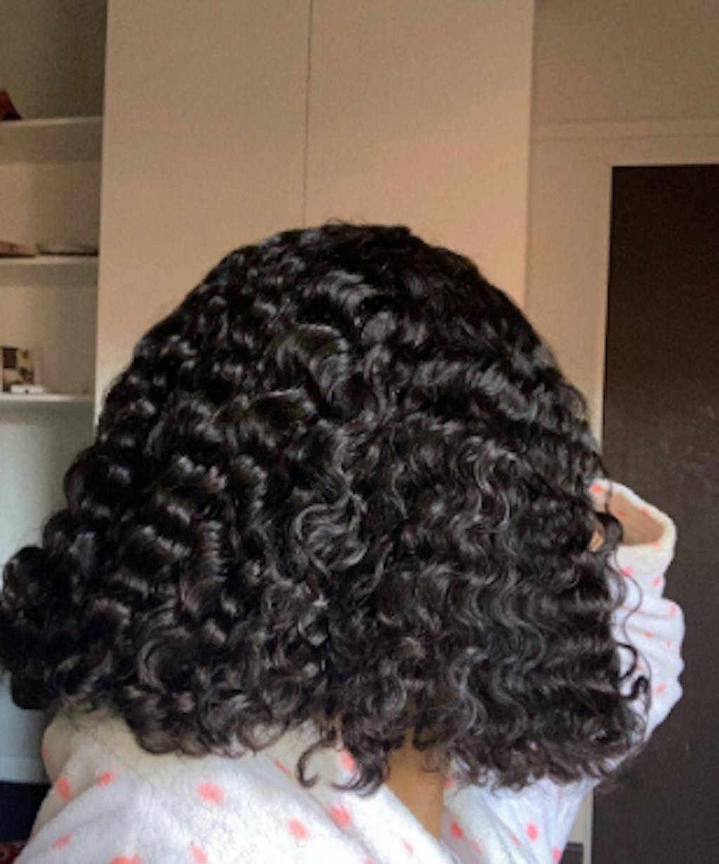 Glueless deep Wave curly Bob V Part Wig Beginner Friendly Natural Scalp ...