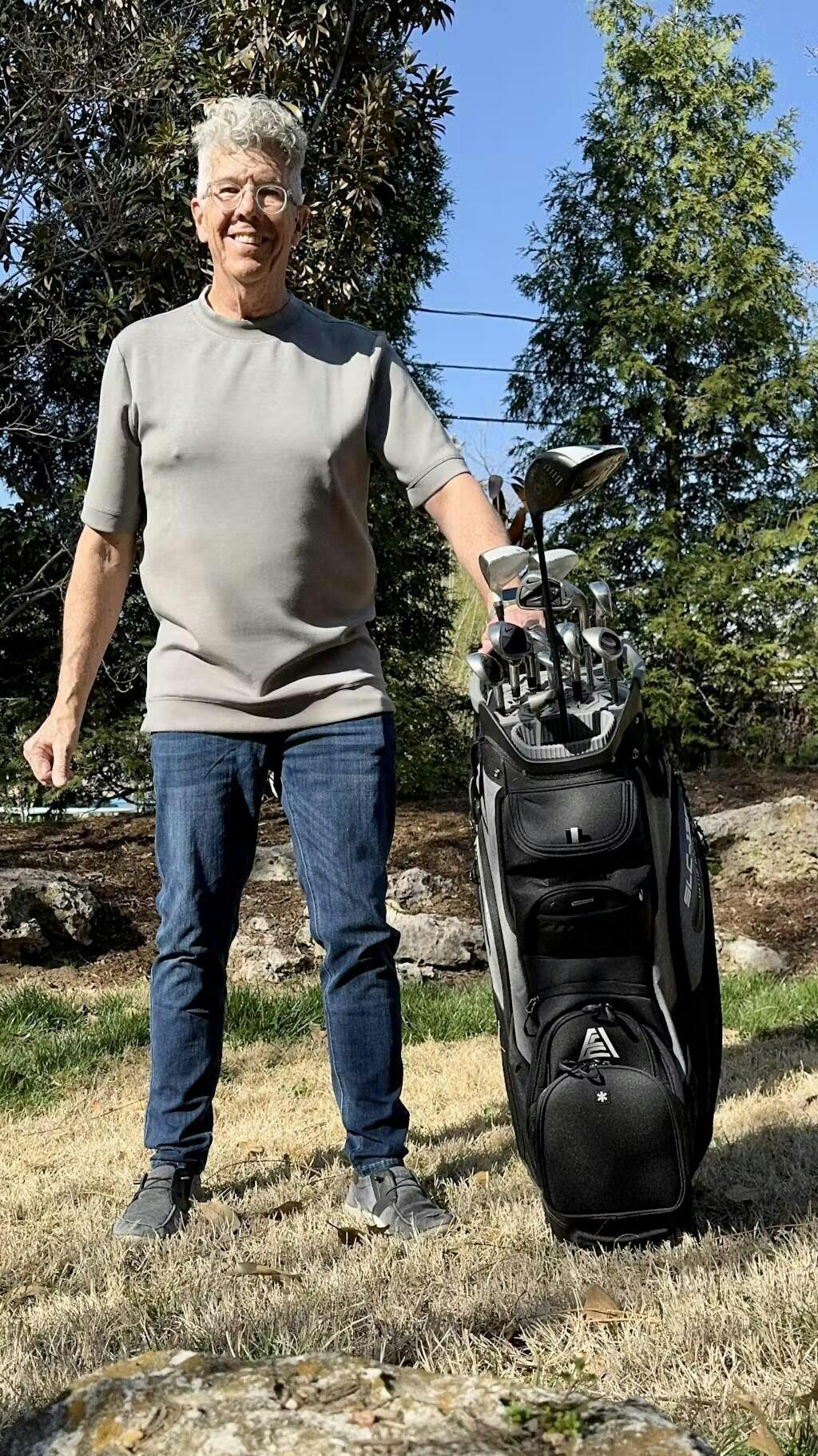 Ask Echo 2024 SLC-130 15 Way Full Length Dividers Golf Quiet Cart Bag/