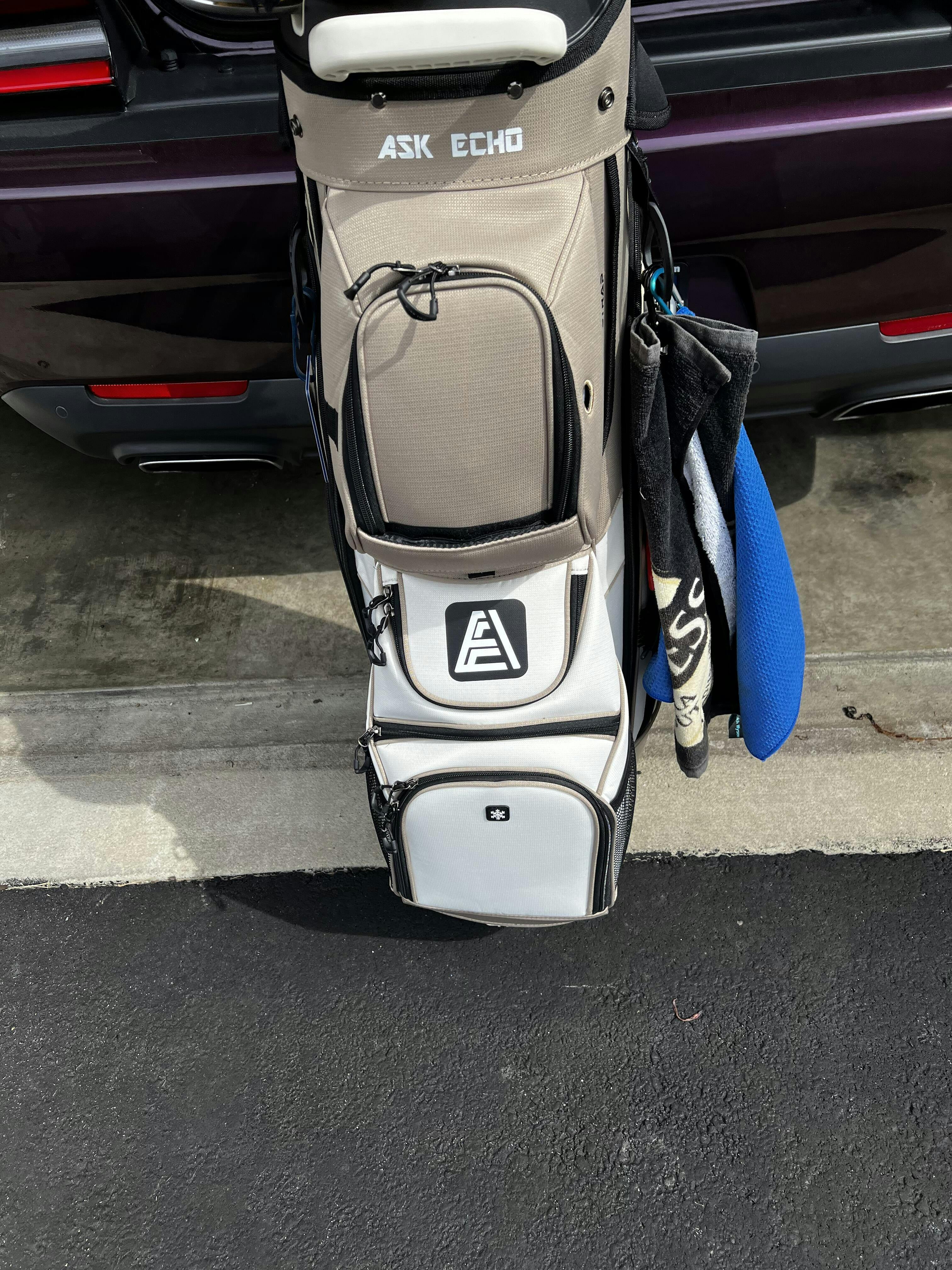 Ask Echo 2024 T-LOCK 14 Way Organizer Dividers Golf Soundless Cart Bag